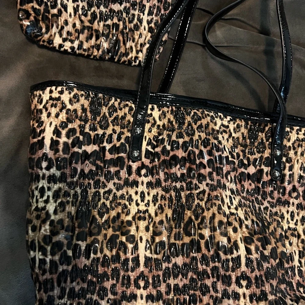 Nine West | Bags | Nine West Leopard Print Tote Bag | Poshmark